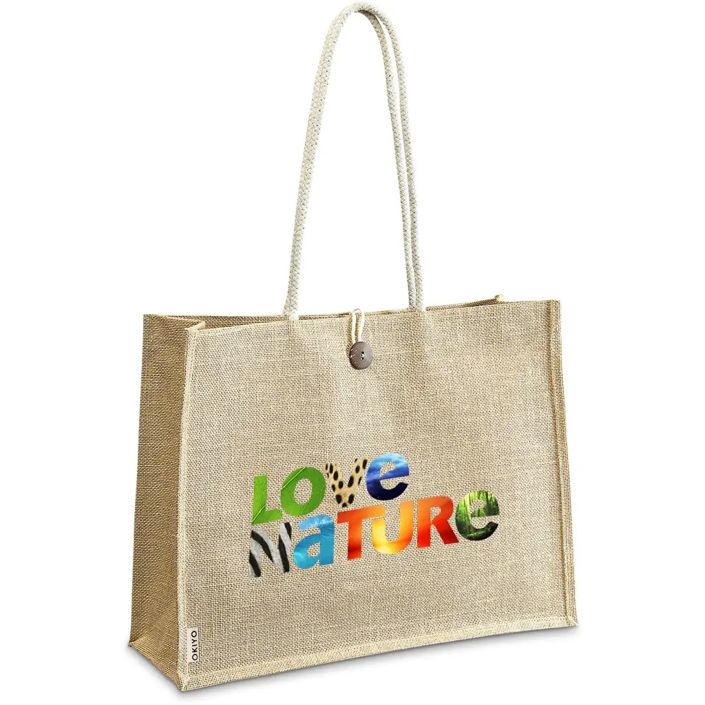 Okiyo Shinrin Jute Tote | Three6ixty