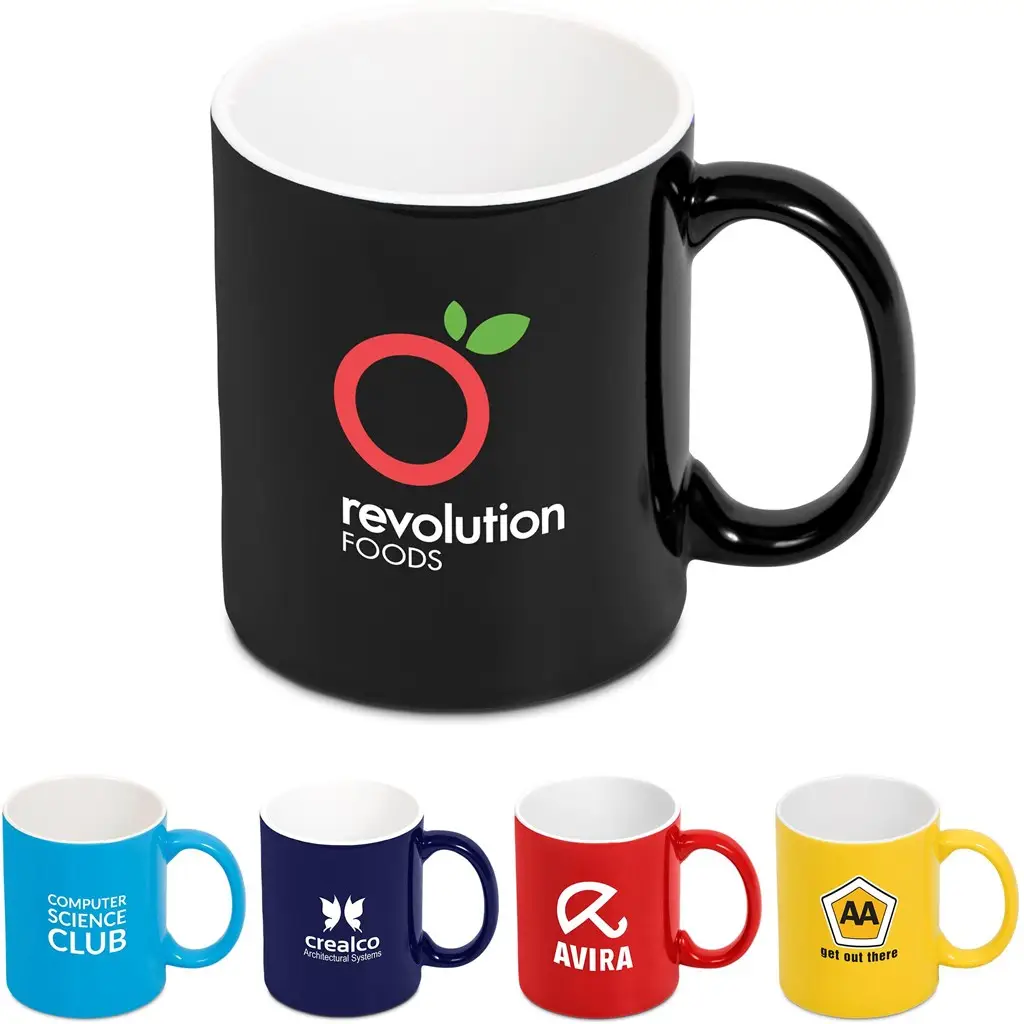 Omega Ceramic Coffee Mug - 330ml | Three6ixty