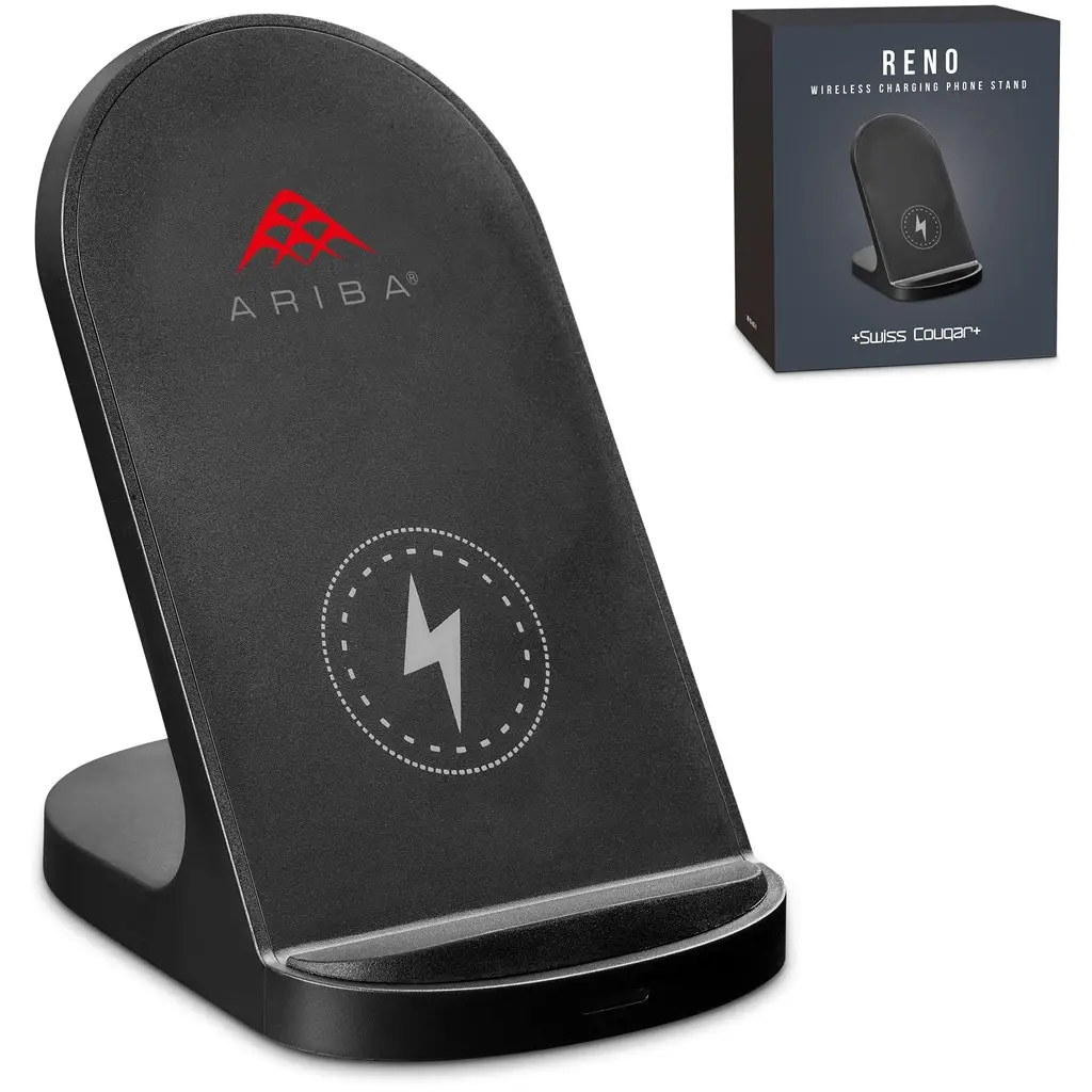 Swiss Cougar Reno Wireless Charging Phone Stand | Three6ixty