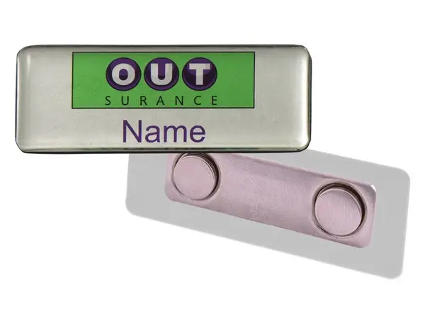 Name Badge Magnet Clip - STD Size (60mm x 20mm) | Three6ixty