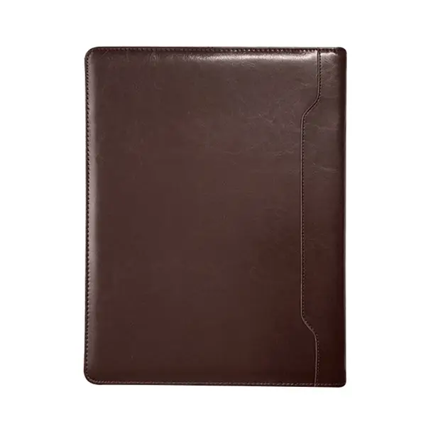 A4 Adpel Leather Zipped Folder | Three6ixty