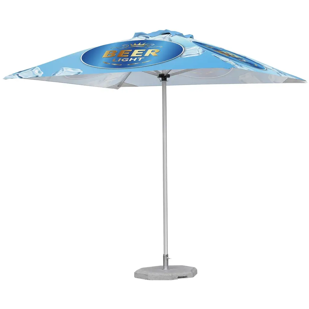 Legend Sublimated Parasol Single Pole 2.2m x 2.2m | Three6ixty