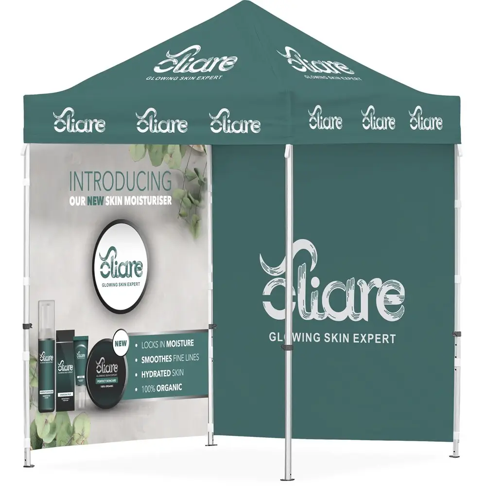 Ovation Sublimated Gazebo 2m X 2m - 2 Full-Wall Skins | Three6ixty