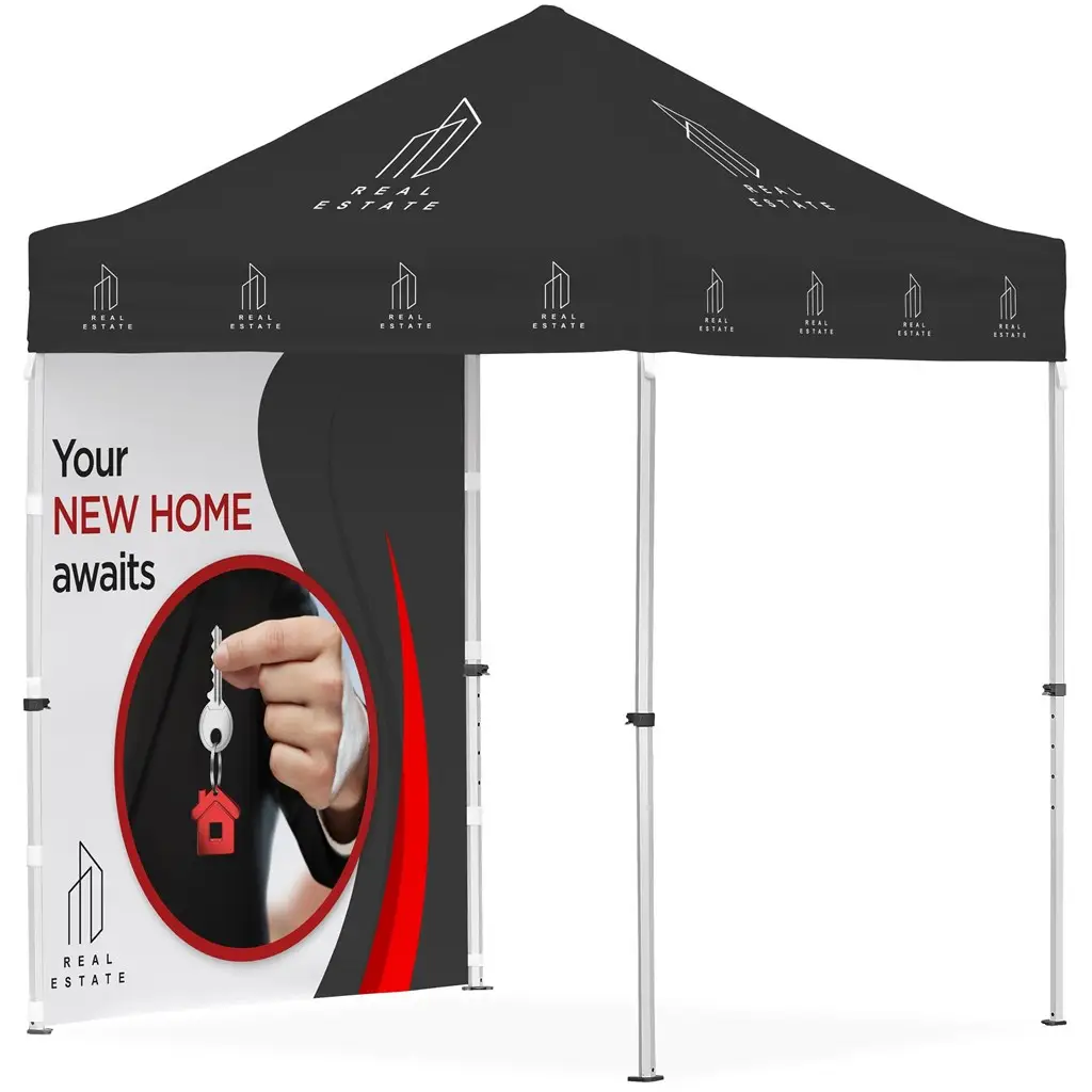 Ovation Sublimated Gazebo 2m X 2m Petite Frame - 1 Full Wall Skin ...