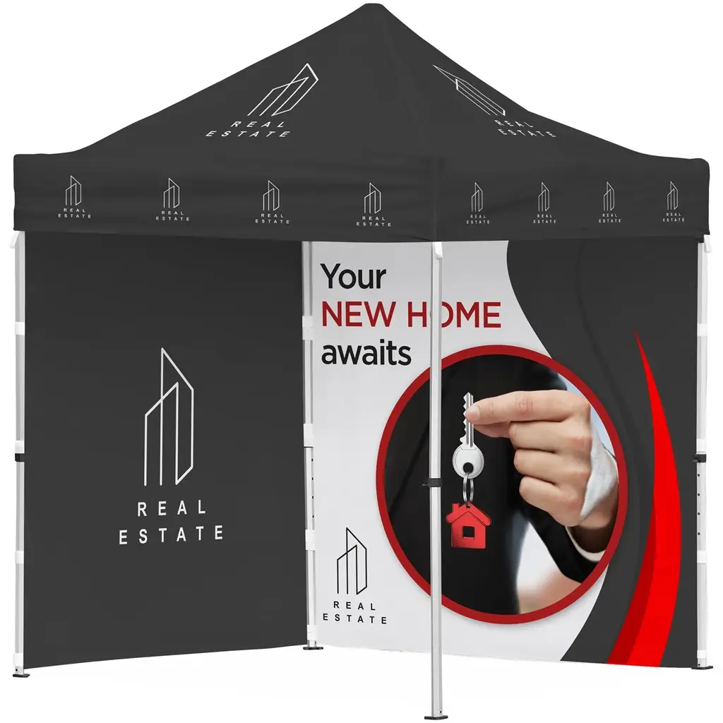 Ovation Sublimated Gazebo 2m X 2m Petite Frame - 2 Full-Wall Skins ...