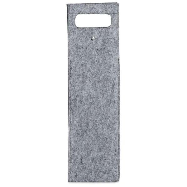 Pre-Production Sample Hoppla Velto RPET Felt Single Wine Carrier ...